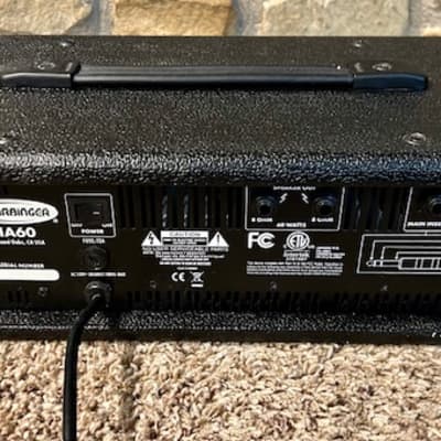 Harbinger HA60 4-Channel Powered Mixer Amplifier | Reverb