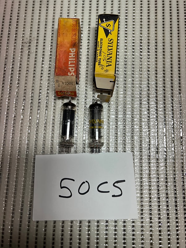 50C5 ; Lot of 2 tubes | Reverb Canada
