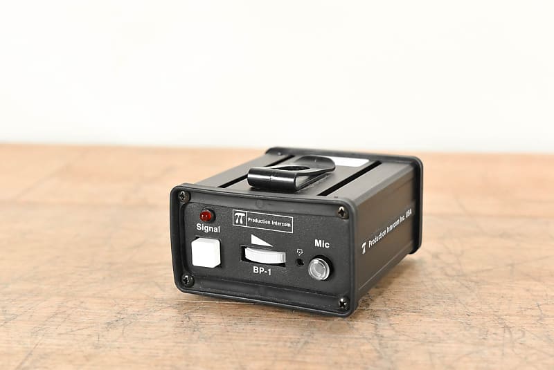 Production Intercom BP-1 Single-Circuit Headset Station Belt | Reverb