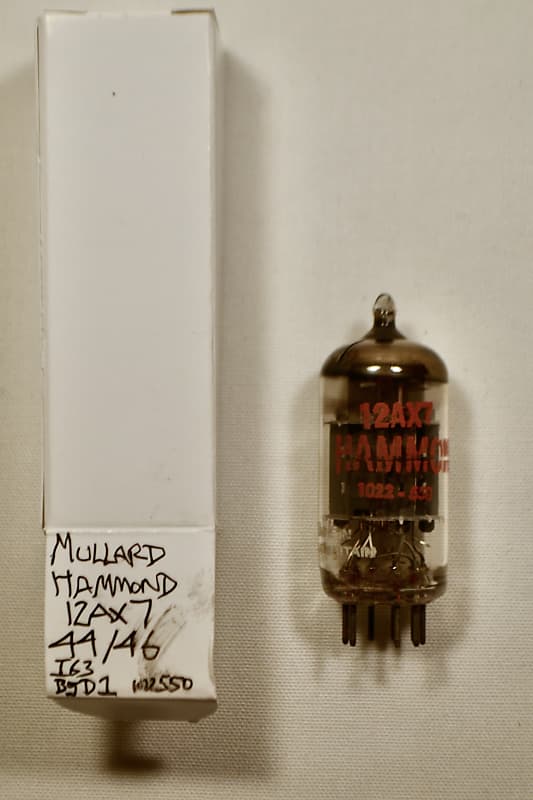 Mullard Hammond ECC83/12AX7 Blackburn Great Britain 1965 | Reverb
