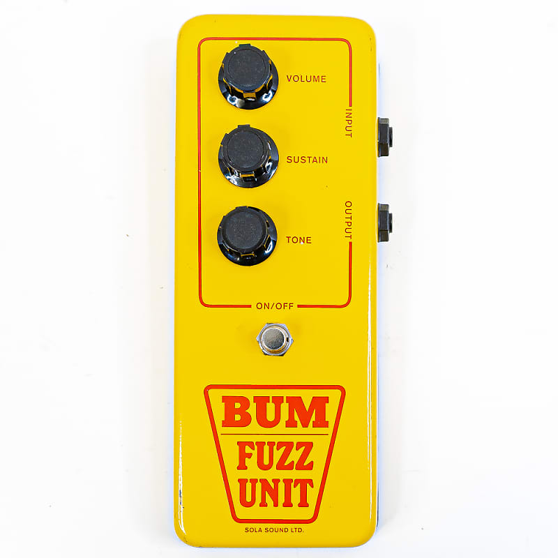 D*A*M Sola Sounds Bum Fuzz Unit Reissue w/ BC184 Silicone | Reverb