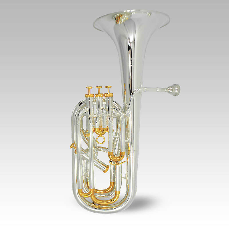 Schiller British Band Elite 4 Valve Compensating Baritone | Reverb