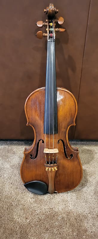 Old fiddle/violin with case and 2 bows | Reverb