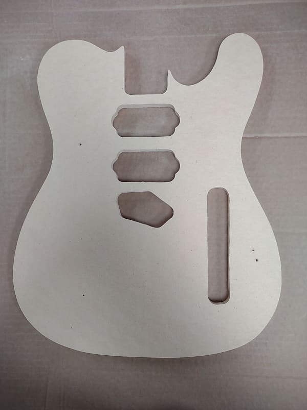 Telecaster Body Templates 1/2" Density Board | Reverb