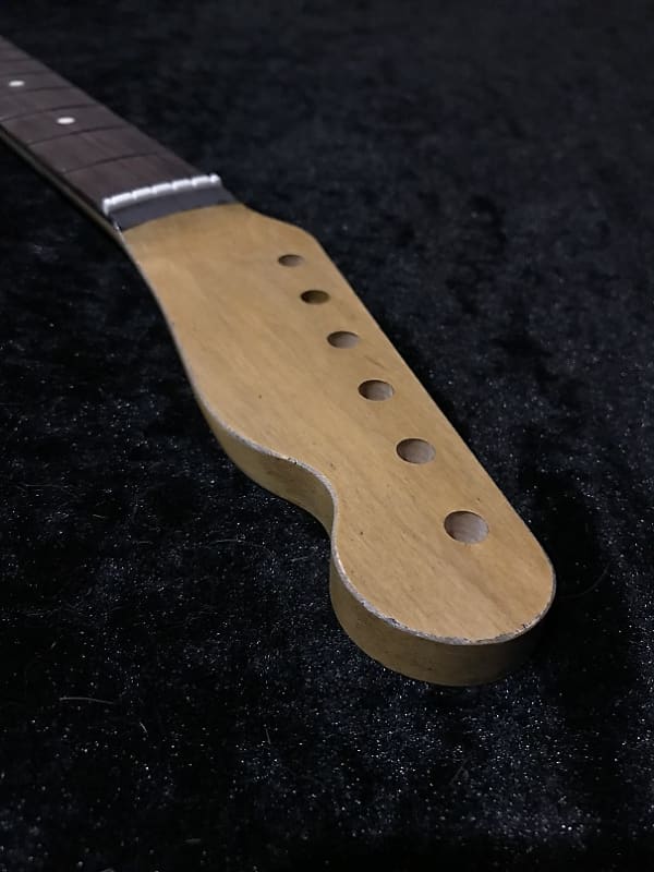 ALLPARTS Telecaster 7.25C Rosewood Relic Guitar Neck | Reverb