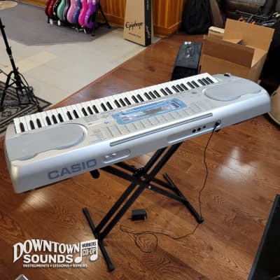 Casio WK-3000 Workstation Keyboard with Double Braced Stand, | Reverb