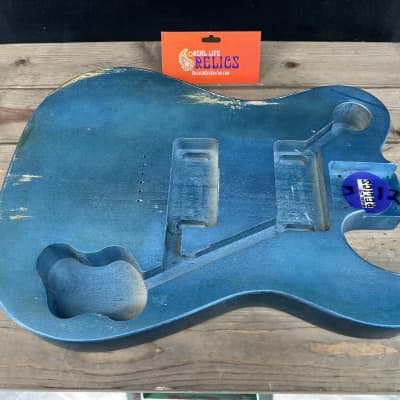 Real Life Relics 72 Tele® Deluxe Body Aged Lake Placid Blue | Reverb