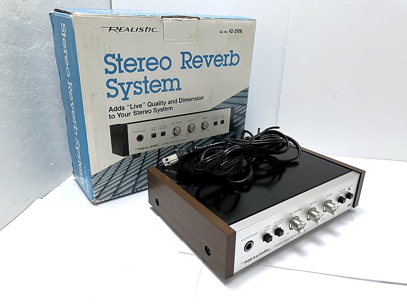 Realistic Stereo Reverb 42-2108 Analog BBD Delay 1985 | Reverb