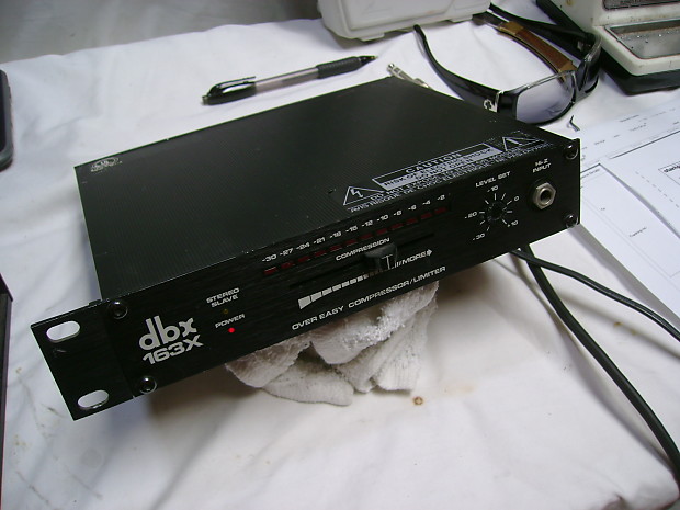 DBX 163X compressor black | Reverb