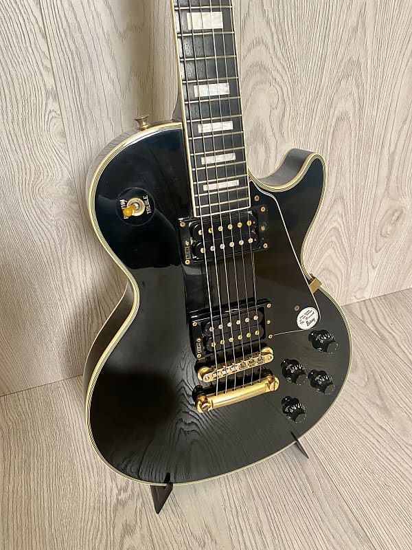 Burny Custom rlc-60 1988 - black | Reverb UK