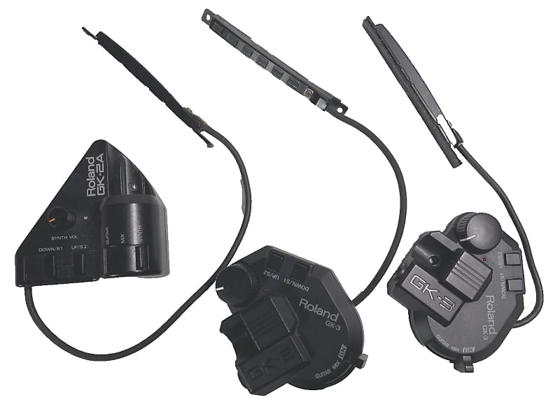 3 Roland GK Divided Guitar Pickups - (2) GK-3 (1) GK-2A | Reverb