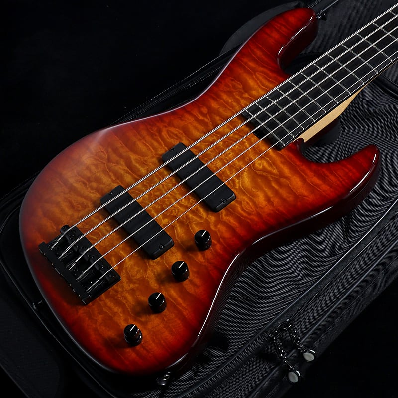 SADOWSKY NYC Custom Bass 5string Standard Dark Cherry Burst | Reverb