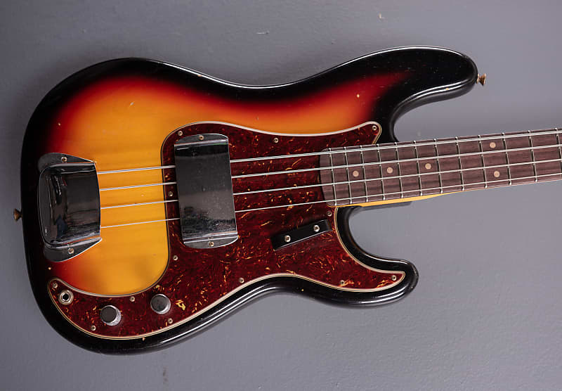 1963 Journeyman Relic Precision Bass - 3 Tone Sunburst | Reverb