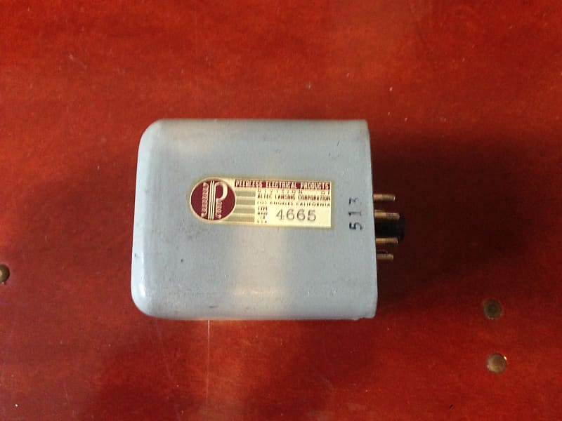 Peerless 4665 Mic Input Transformer K-241-D Holy Grail | Reverb
