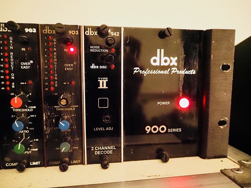 DBX Professional Products 900 Series Rack with 902 DeEssers | Reverb