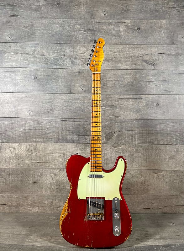 Custom Build Telecaster 1960-1973 Candy Apple Red 2021 | Reverb