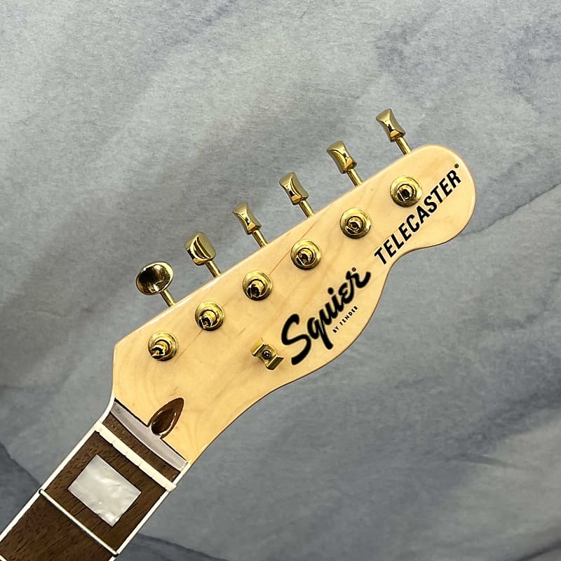 Squier 40th Anniversary Loaded Telecaster Neck with Bound | Reverb