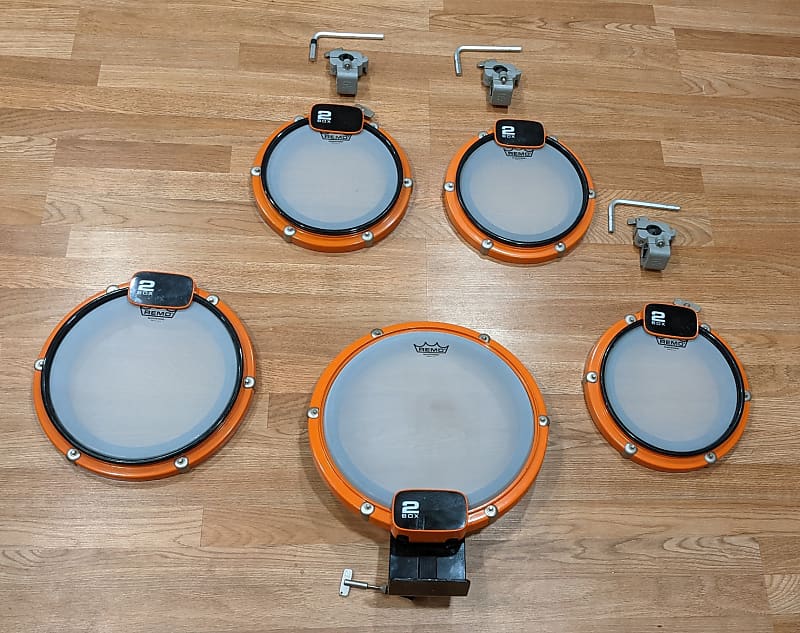 2box drumit 5 3 complete mesh pad dual trigger electronic | Reverb