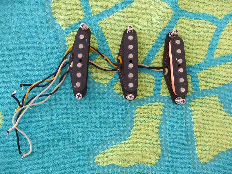 Wound 4 Sound stratocaster strat pickups set vintage specs | Reverb