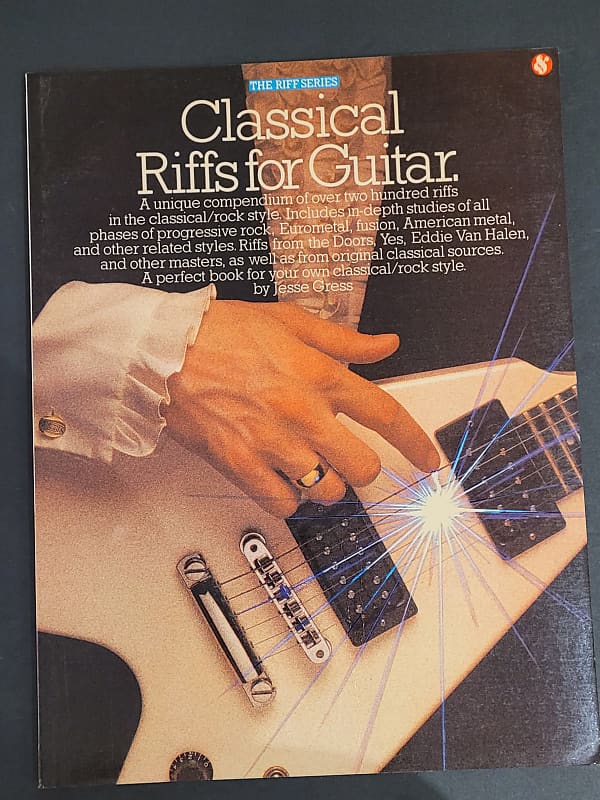 Amsco "Classical Riffs for Guitar" by Jesse Gress Rock | Reverb
