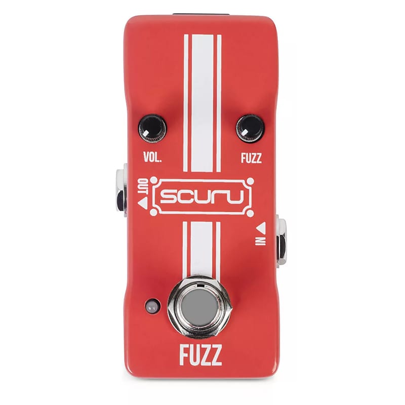 SCURU FUZZ Guitar/Bass Fuzz Effect Pedal VOL/FUZZ Versatile | Reverb