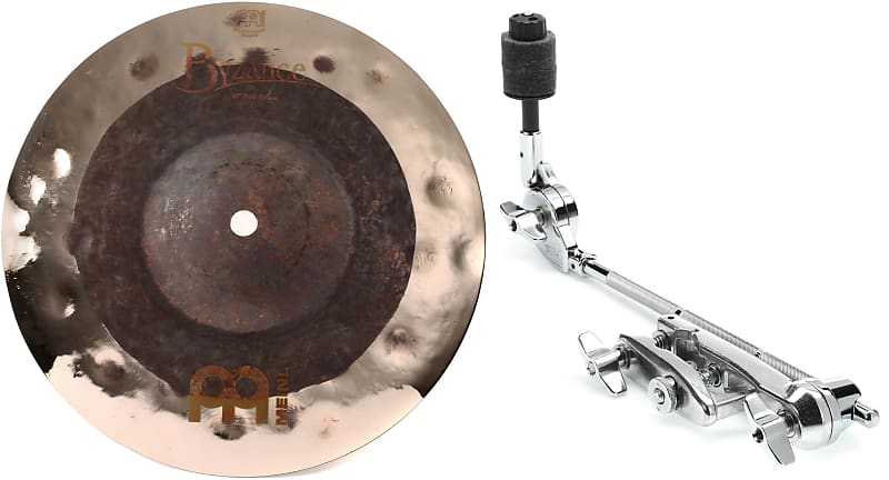 Meinl Cymbals 10 inch Byzance Dual Splash Cymbal Bundle with | Reverb