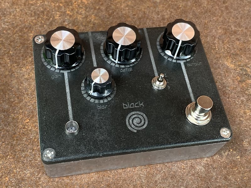 Black Spiral Fuzz with Black Oxide Finish | Reverb