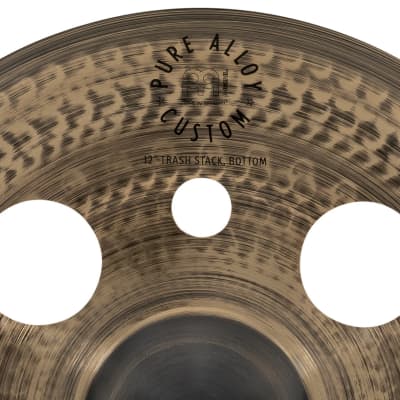 Meinl 12" Pure Alloy Custom Trash Stack Cymbals | Reverb
