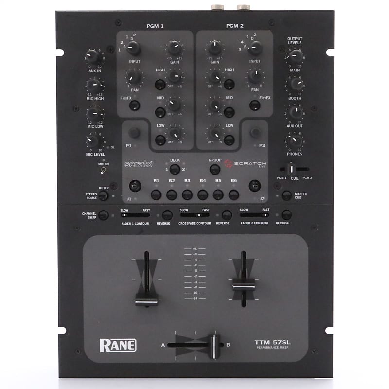 Rane Serato TTM 57SL DJ Performance Mixer w/ DI Box #50994 | Reverb