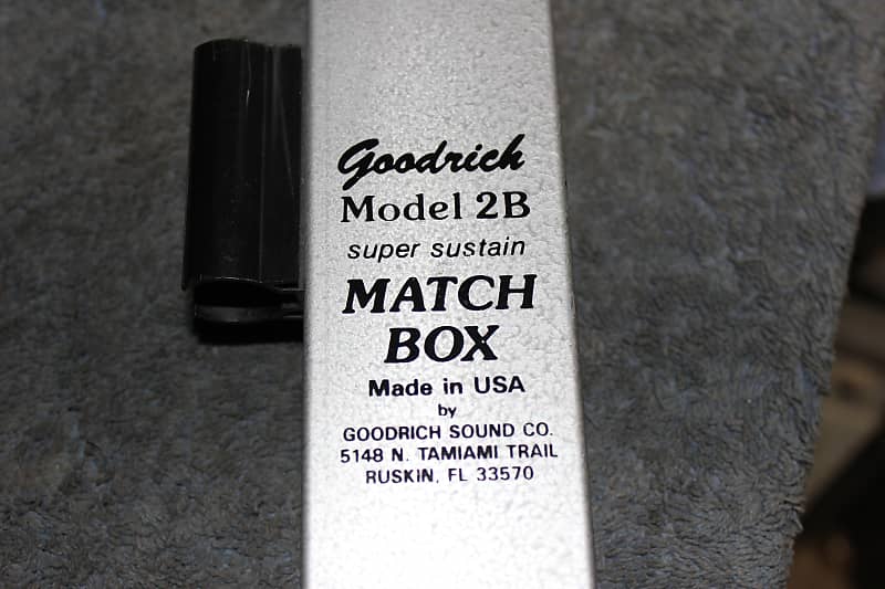 Goodrich Sound Model 2B Super Sustain (MATCH BOX) Made in USA | Reverb