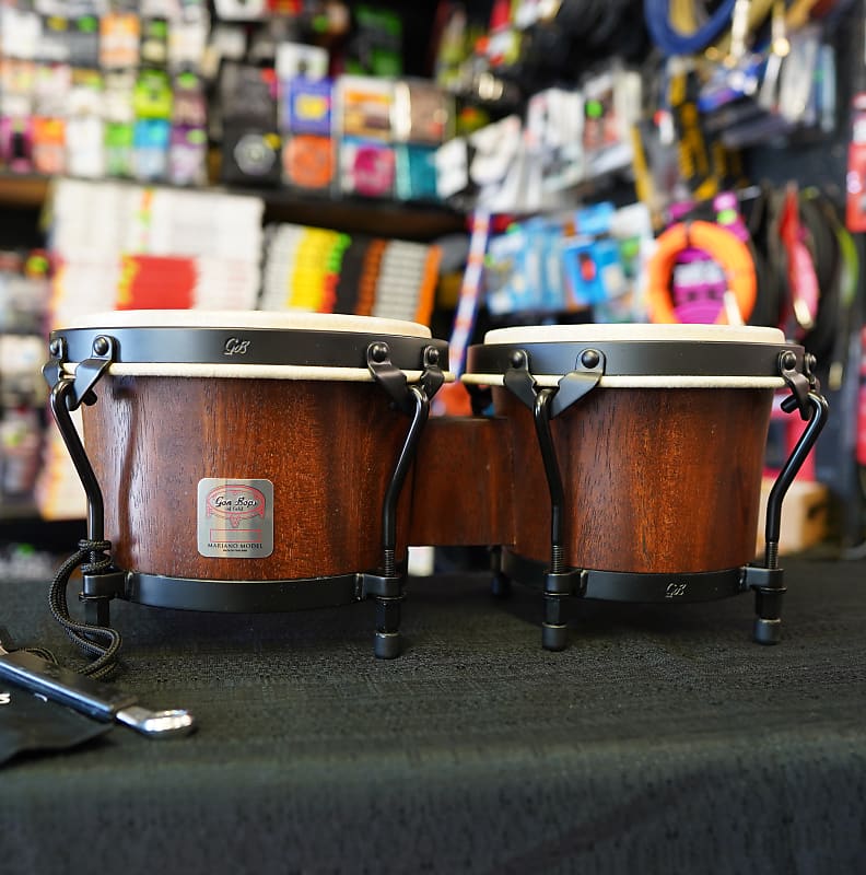 Gon Bops MBBG MARIANO SERIES - Natural Lacquer - 7″ & 8.5″ | Reverb