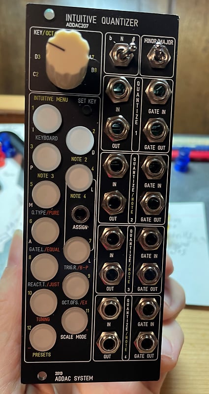 ADDAC System C207 Intuitive Quantizer (Black) | Reverb