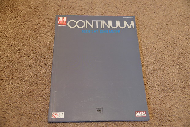 John Mayer: Continuum Tab Book | Reverb