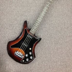 1979 Guild B-302 Electric Bass Guitar w/Original Hardshell | Reverb
