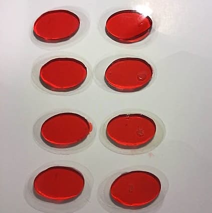 Sky Gel Drum Dampeners - Volcano Red 8 Pieces | Reverb UK