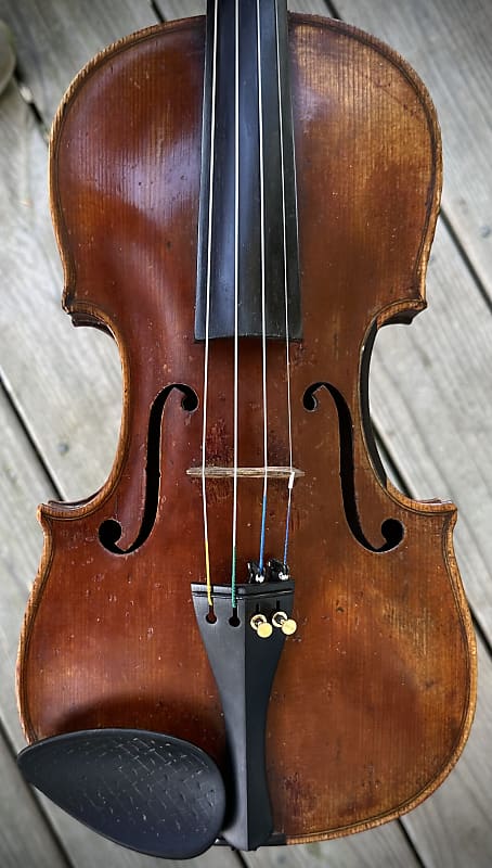 Old Fine Violin Restored in Stockholm in 1914 | Reverb