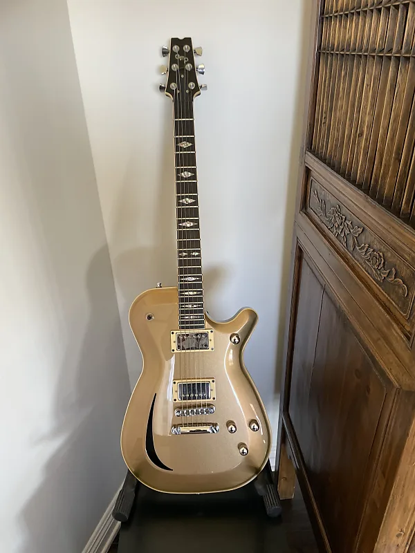 GMP Roxie Semi Hollow Goldtop | Reverb