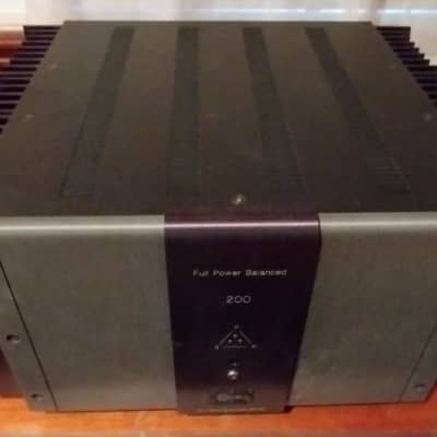Krell FPB 200 Class A amplifier in excellent condition - | Reverb