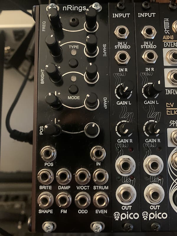 Mutable Instruments nRings (MI Rings Clone) - Black | Reverb