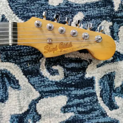 Wildly Upgraded 2000s Squier Hardtail Tour strat. Partscaster | Reverb