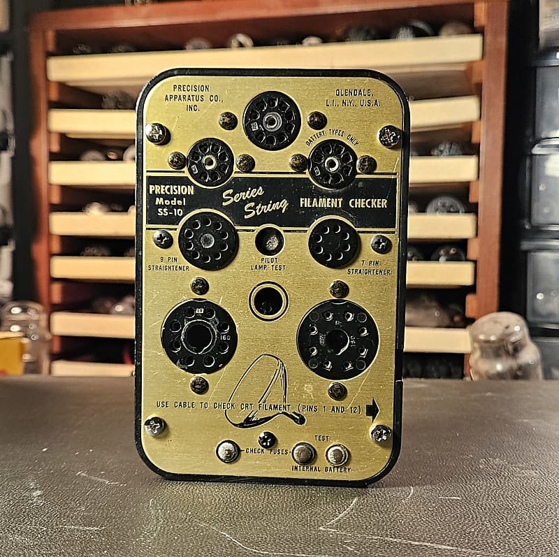 Precision SS-10 Tube Checker / Tester - Apparatus co. Inc. | Reverb