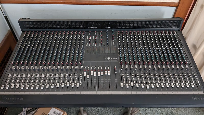 Soundcraft Ghost LE 32 w/ meter bridge and upgraded PS | Reverb