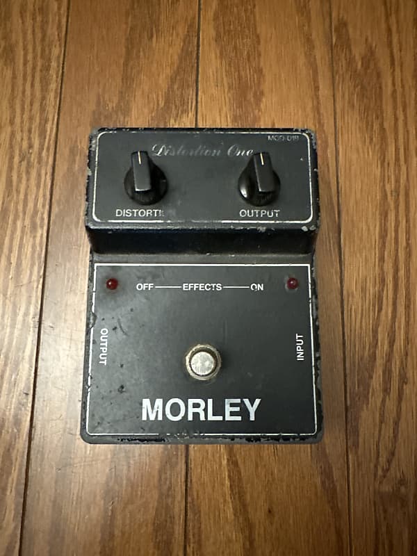 Morley Distortion One 1970’s - Black | Reverb