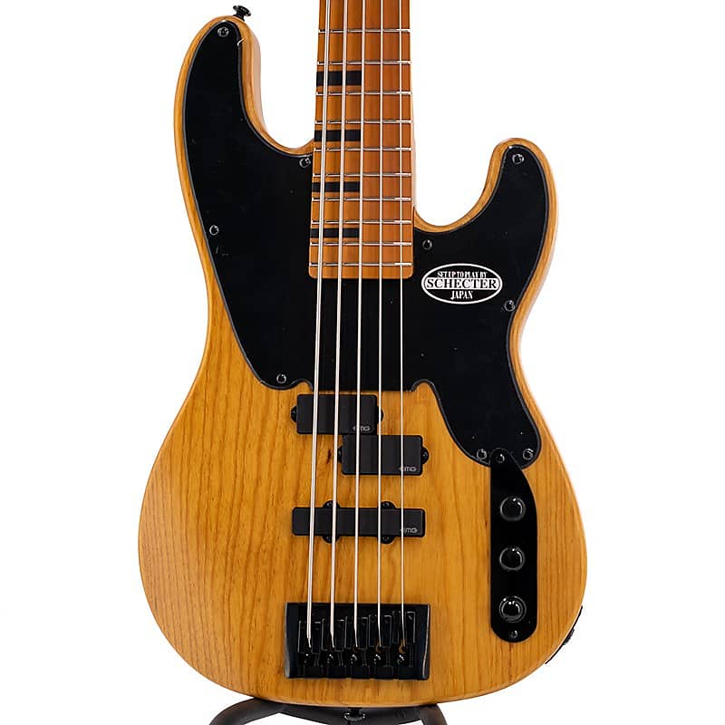 SCHECTER MODEL-T SESSION 5 [AD-MT-SS-5] (Aged Natural Satin) | Reverb