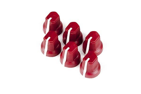 Fender Amp Knob Red Pointer (pkg 6) | Reverb