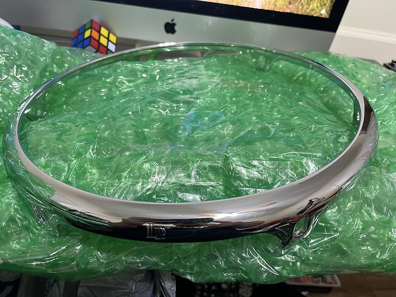 LP LP773A Chrome Rim Z Series 11.75 Replacement Conga Rim | Reverb