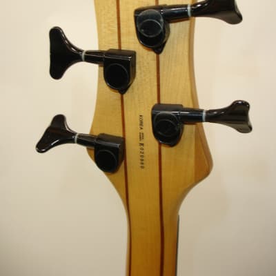 2002 Dean Rhapsody HBF Semi-Hollow Fretless 4-String Electric | Reverb