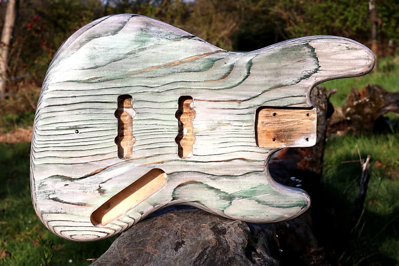 Jazz Bass body, "barncaster" | Reverb