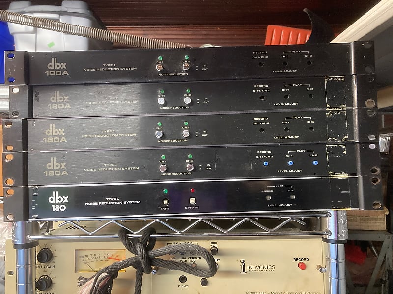 1 dbx 180 1990's Black with cabling | Reverb