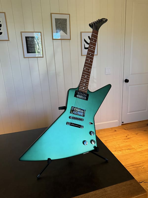 Gibson Mod Collection 80s Explorer - Forest Jewel Satin Green | Reverb